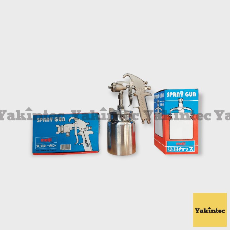 Jual Spray Gun MEIJI Tabung Bawah F100 TAIWAN / Alat Semprot Cat F-100 ...