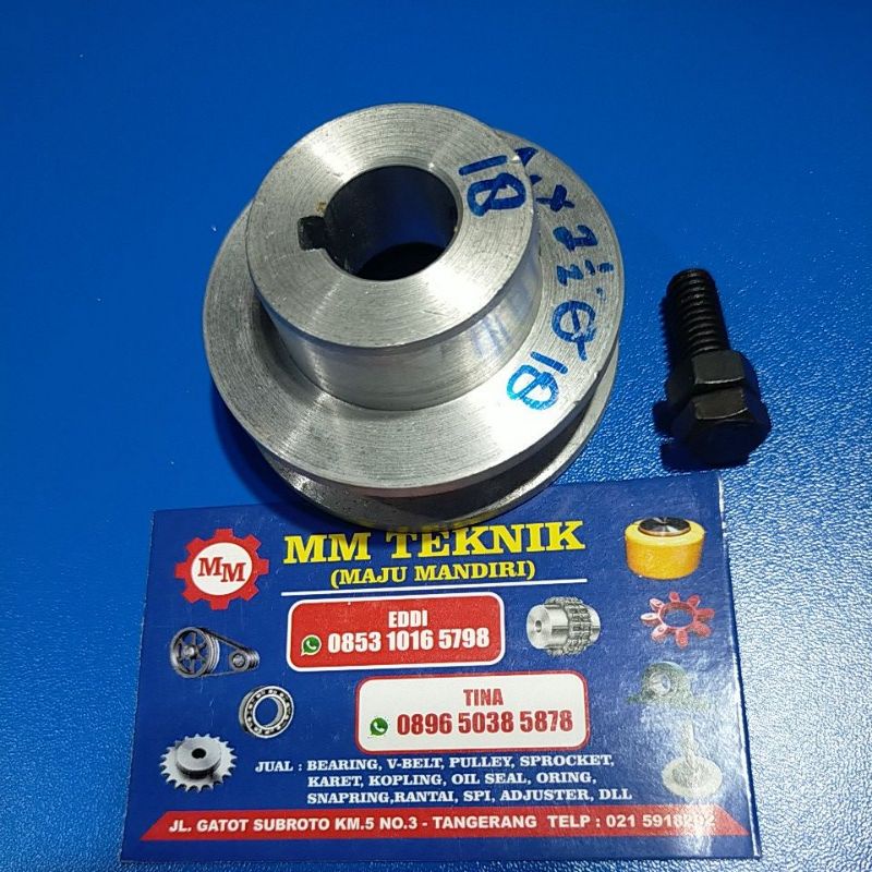 Jual Pully A1 x 2,5 inchi AS 0, 8, 10, 12, 14, 15, 16, 17, 18, 19, 20 ...