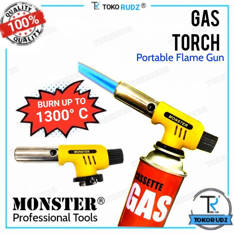 Jual Portable Gas Torch / BBQ Blow Torch / Flame Gun / Korek 807 ...