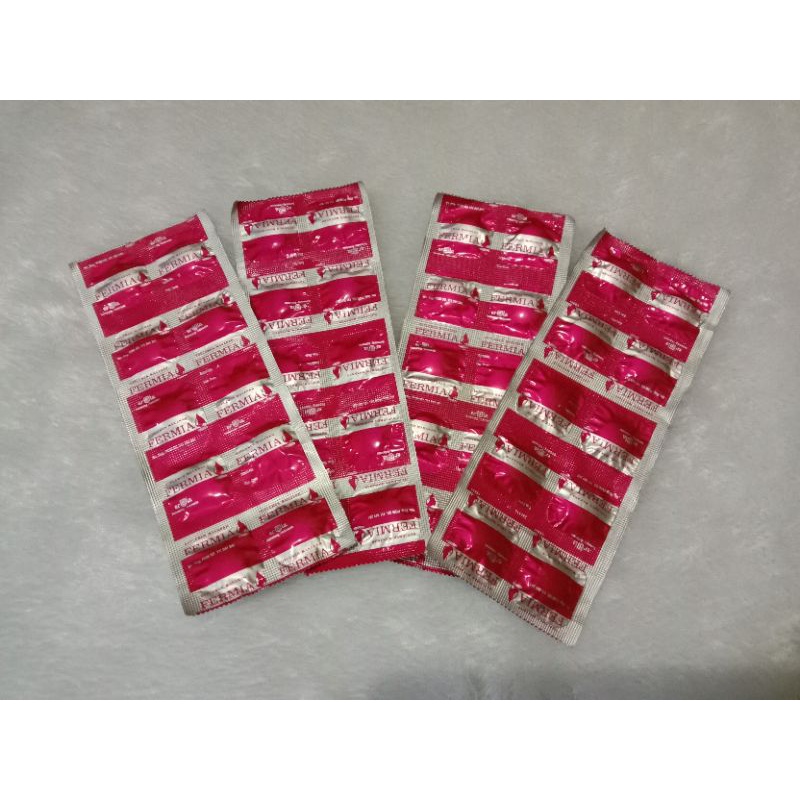 Jual Fermia Pil Penambah Darah Suplemen Makanan Anemia | Shopee Indonesia