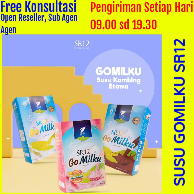 Jual Susu Gomilku SR12 200 gr Susu Kambing Gomilku SR12 tanpa gula ...