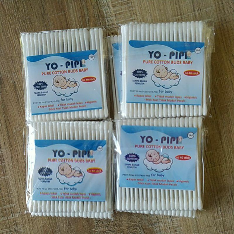 Jual Cotton Bud anak isi 40 pcs/100 pcs, cotton bud baby, cotton buds ...