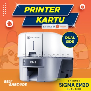 Jual ID CARD PRINTER ENTRUST SIGMA EM2 D DUAL SIDE CETAK KARTU KARYAWAN ...