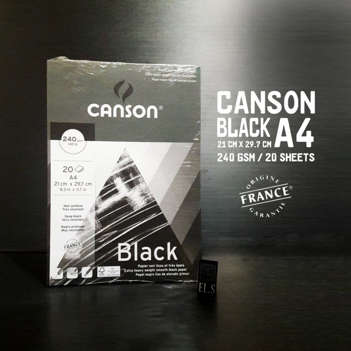 Jual Sketsagambar- Canson Black A4 240 Gsm -Buku-Gambar-Sketsa. | Shopee Indonesia
