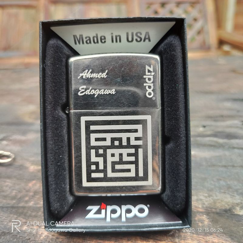 Jual Zippo Original (Custom Grafir) | Shopee Indonesia
