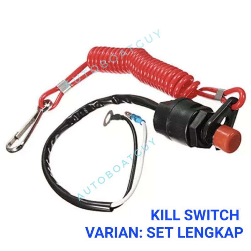Jual Kill Switch untuk Stop Kunci Mesin Kapal Laut Perahu Speedboat ...