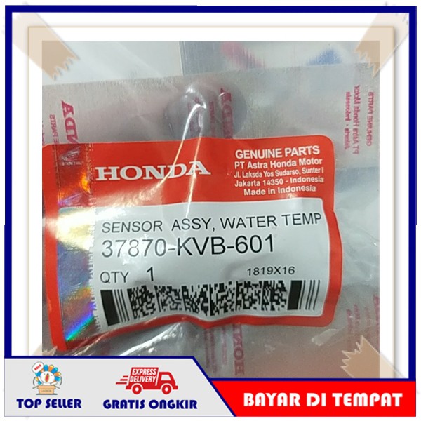 Jual ORIGINAL AHM Sensor Assy Temperatur Motor Honda Vario 110 Techno ...