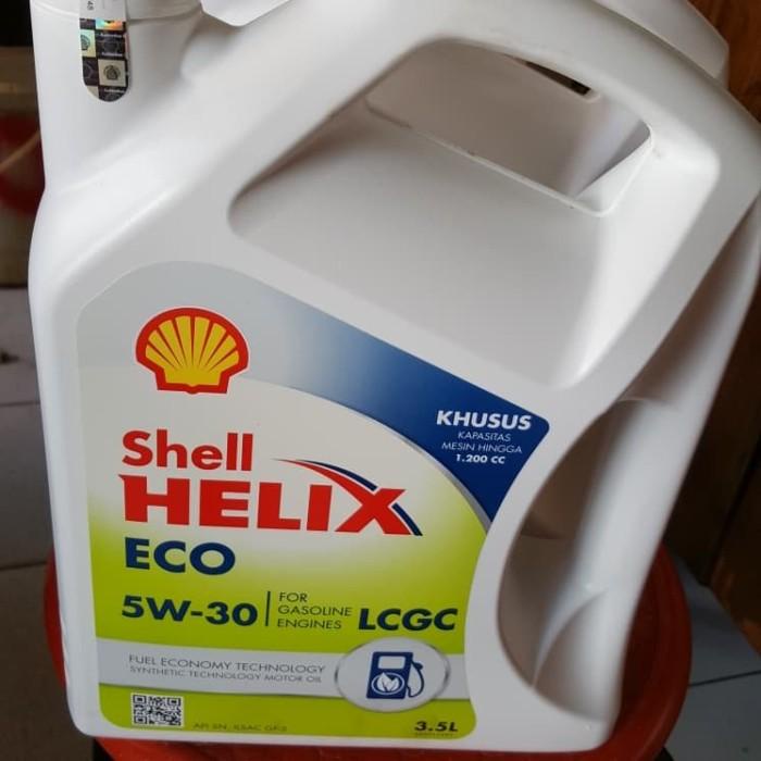 Jual Shell Helix Eco 5W30 Galon Untuk Mesin Lcgc | Shopee Indonesia