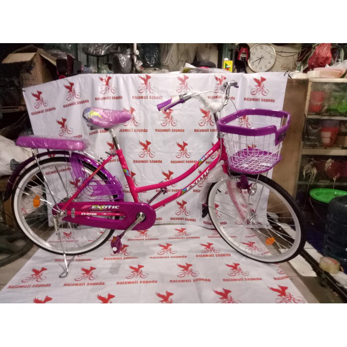 Jual Sepeda mini 24 exotic 9788 -2 boncengan keranjang standar dua ...