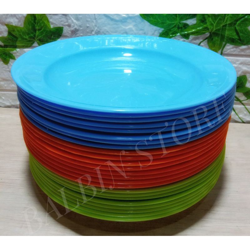 Jual PROMO PIRING MAKAN CANTIK 1 LUSIN MULTIWARNA | Shopee Indonesia