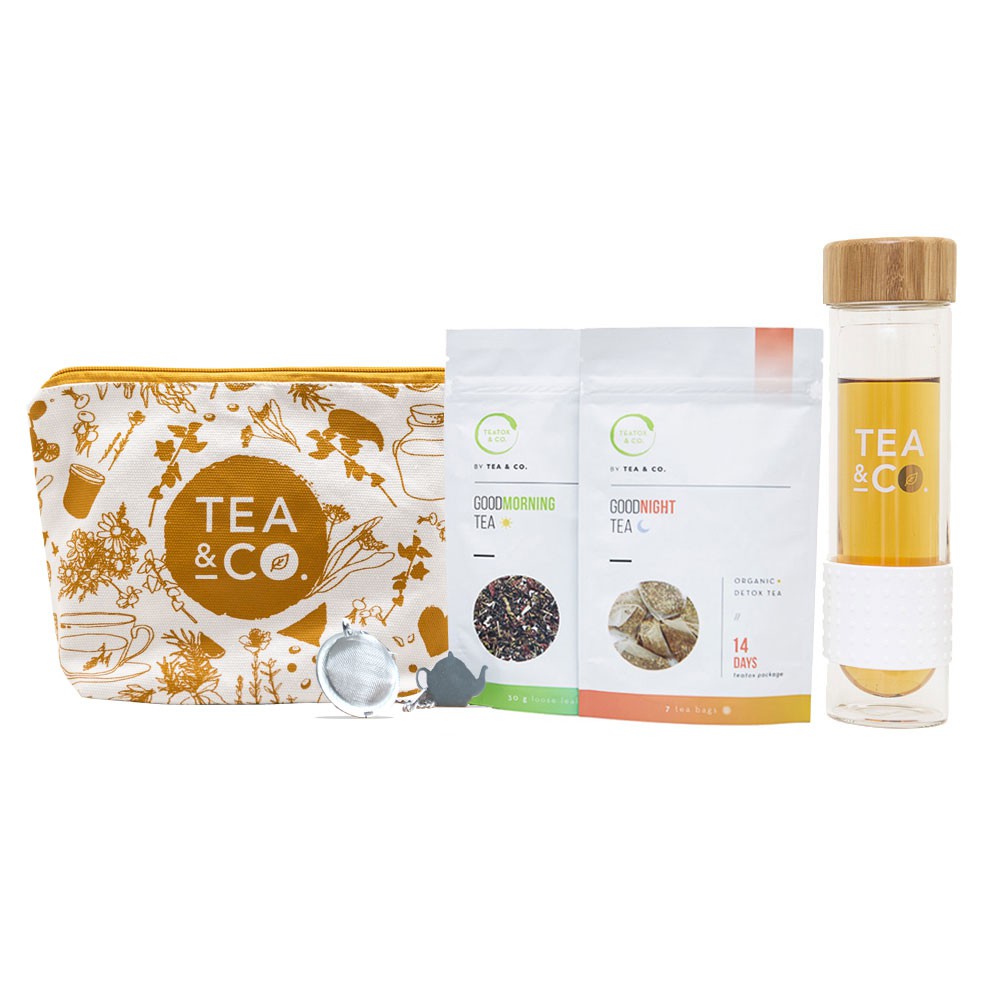 Jual Teatox & Co Teh Detox - 14 Days Package with Tumbler (Detox tea ...