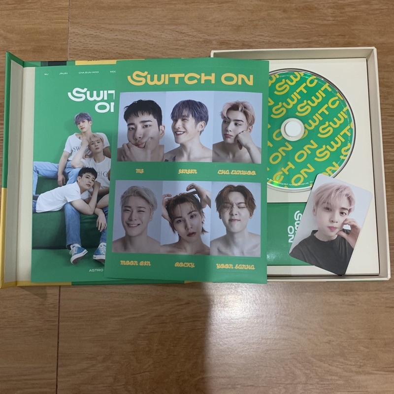 Jual [BOOKED] Album Astro Switch On Official Off Ver. (PC Eunwoo ...