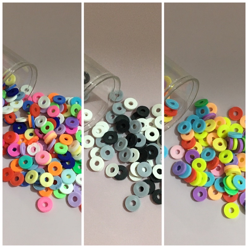 Jual Manik Polymer / Manik Clay Donat 6mm (10gram) | Shopee Indonesia