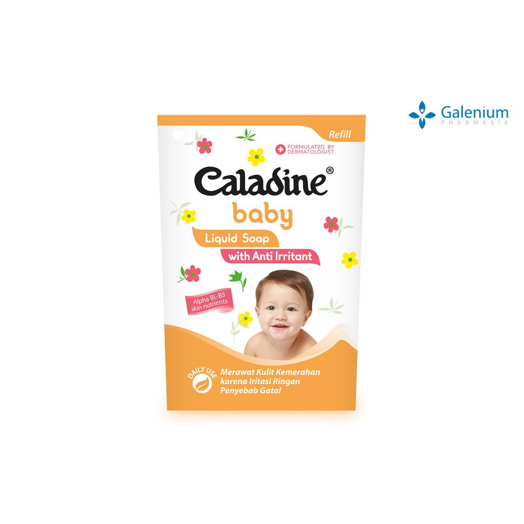 Jual Caladine Baby Liquid Soap Pouch 210mL (Sabun Bayi) | Shopee Indonesia