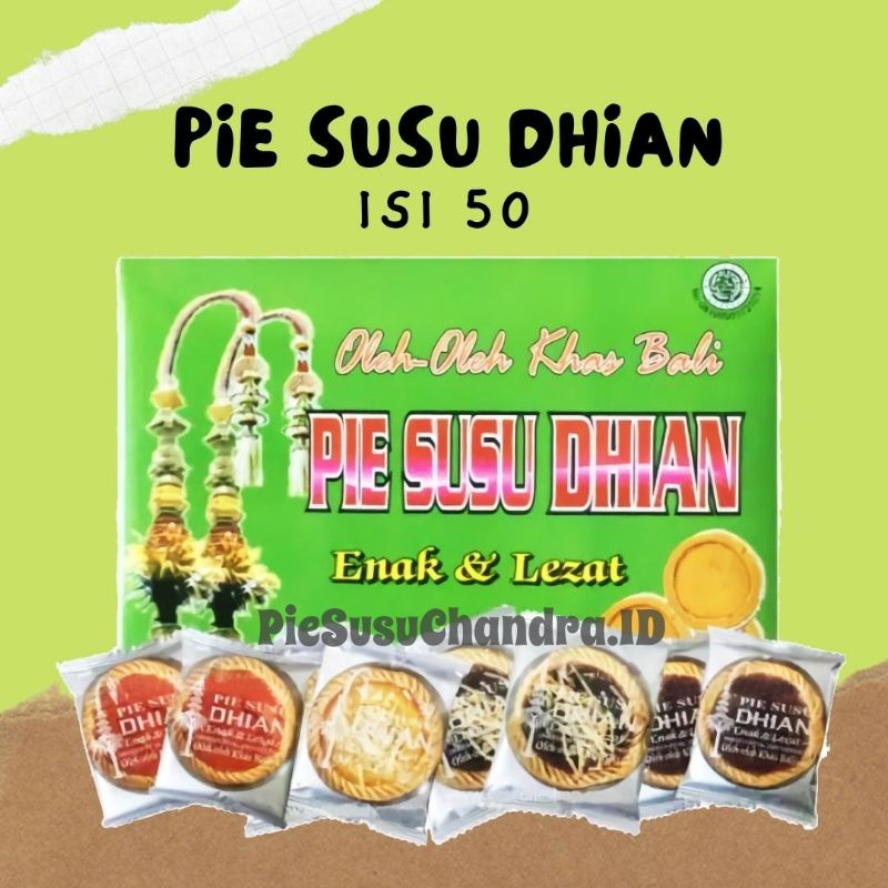 Jual PIE SUSU DHIAN (50 PCS) | Shopee Indonesia