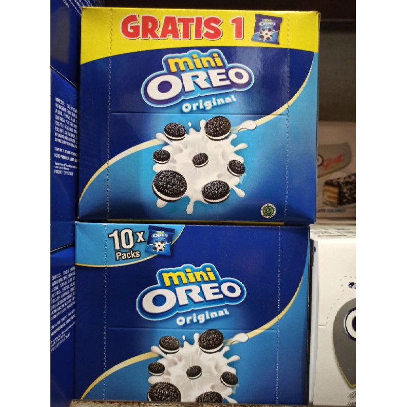 Jual OREO MINI BOX RASA VANILLA, COKELAT | Shopee Indonesia