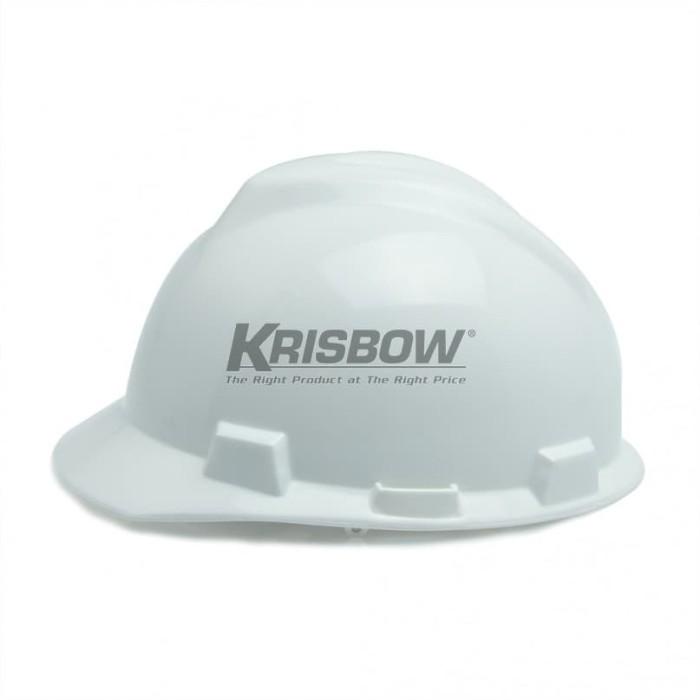 Jual Helmet Helm Krisbow Putih / Safety Helm Krisbow White | Shopee ...