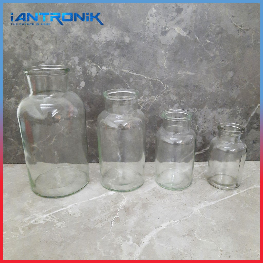 Jual KIYOTE Milk Jar - Botol Kaca Kecil Tempat Simpan Susu Serbaguna ...