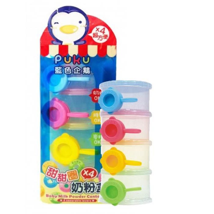 Jual Puku Milk Container 4 Separate Layers-Tempat Susu Formula | Shopee ...