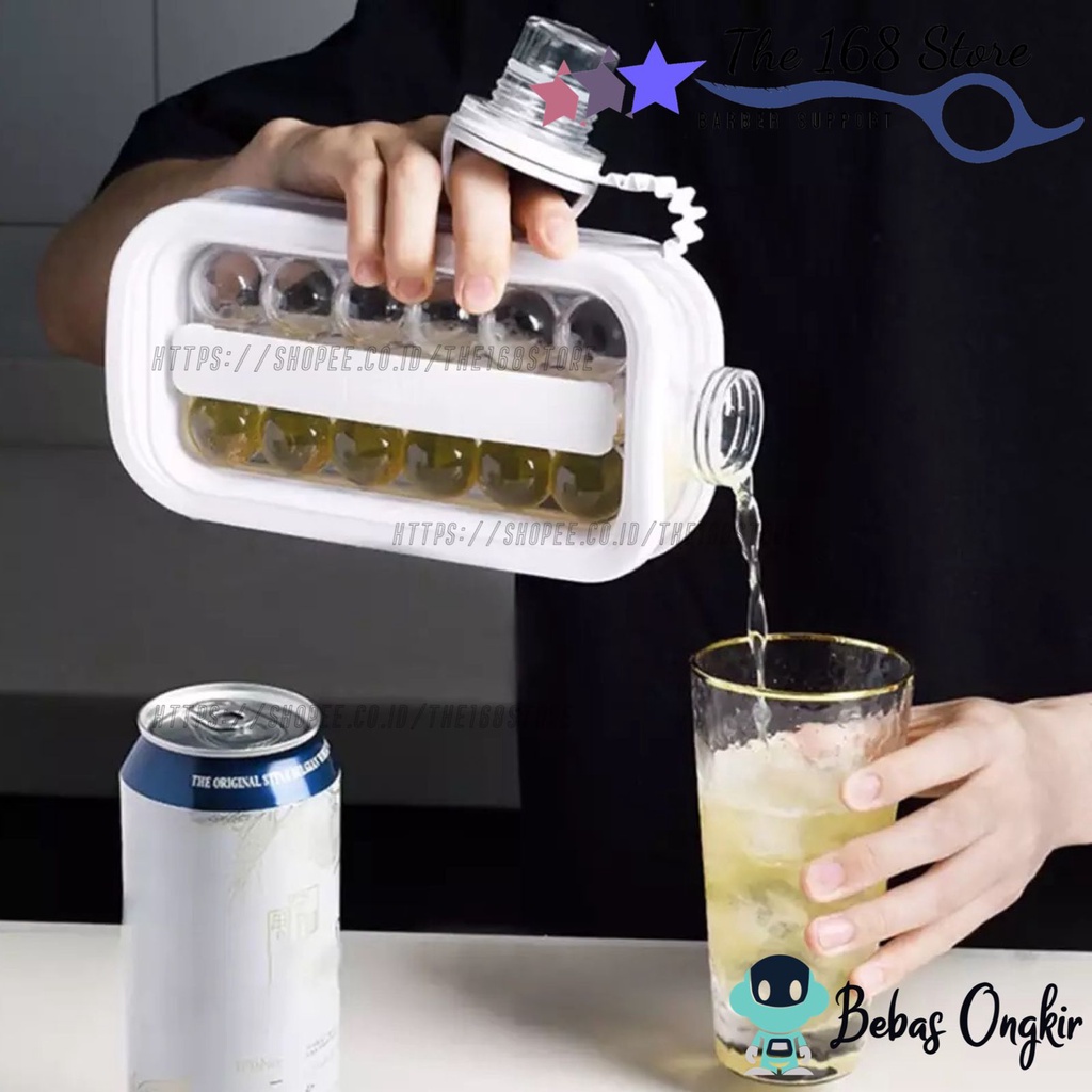 Jual Ice Cube Tray Hockey Pot Making Bottle Ice Ball Botol Cetakan Bola ...