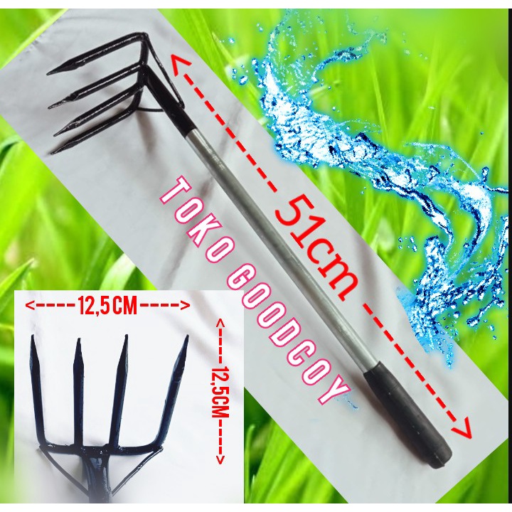 Jual Garukan Rumput Gagang Pipa Galvanis | Shopee Indonesia