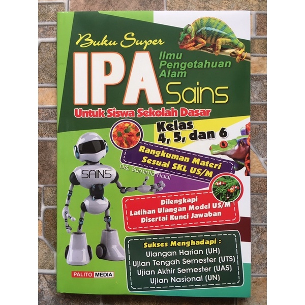 Jual Buku Super IPA Sains untuk SD Kelas 4 , 5 dan 6 | Shopee Indonesia