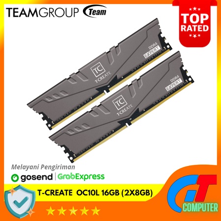 Jual TEAM T-CREATE EXPERT 16GB Kit (8GBX2) DDR4 3600MHz | Shopee Indonesia