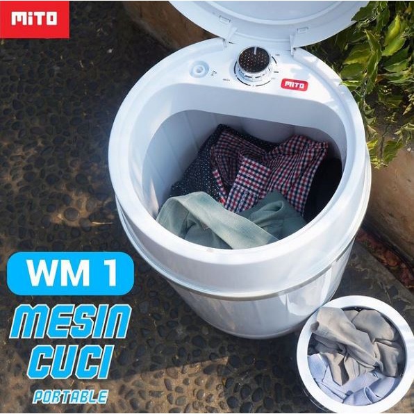 Jual Mesin Cuci Portable Mito WM1 3,5 KG | Shopee Indonesia
