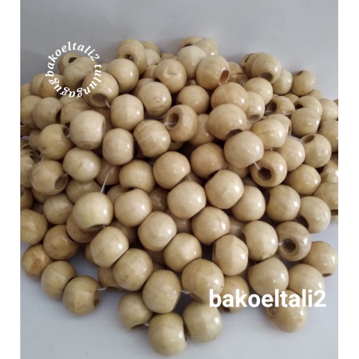 Jual MANIK MONTE KAYU BULAT 1,2CM,1,5CM DAN 2,4CM WARNA MURAH | Shopee ...