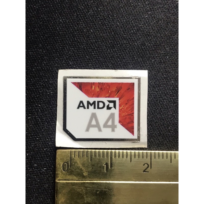 Jual Sticker stiker logo AMD A4 8th gen ori | Shopee Indonesia