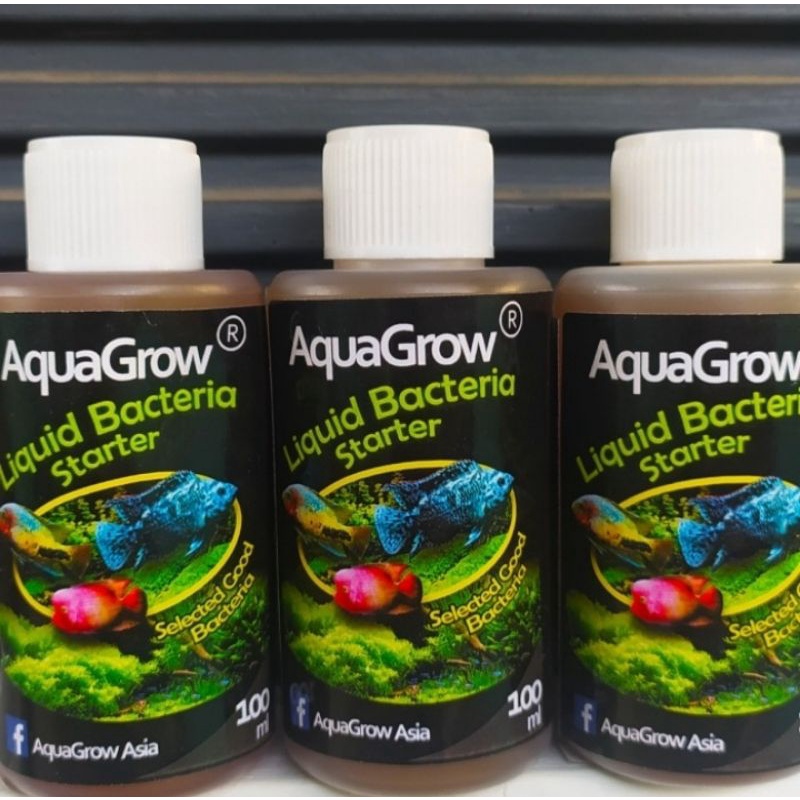 Jual Bakteri starter cair Liqiud bacteria starter AquaGrow Aqua Grow 100 ml | Shopee Indonesia