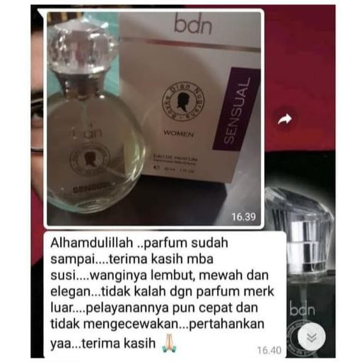 Jual Promo BDN Parfum Woman - SENSUAL - Dr Boyke Dian Nugraha - ORIGINAL | Shopee Indonesia