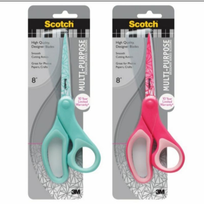 Jual 3M Scotch Gunting Serbaguna Multipurpose Scissors 8inch 1428 ...