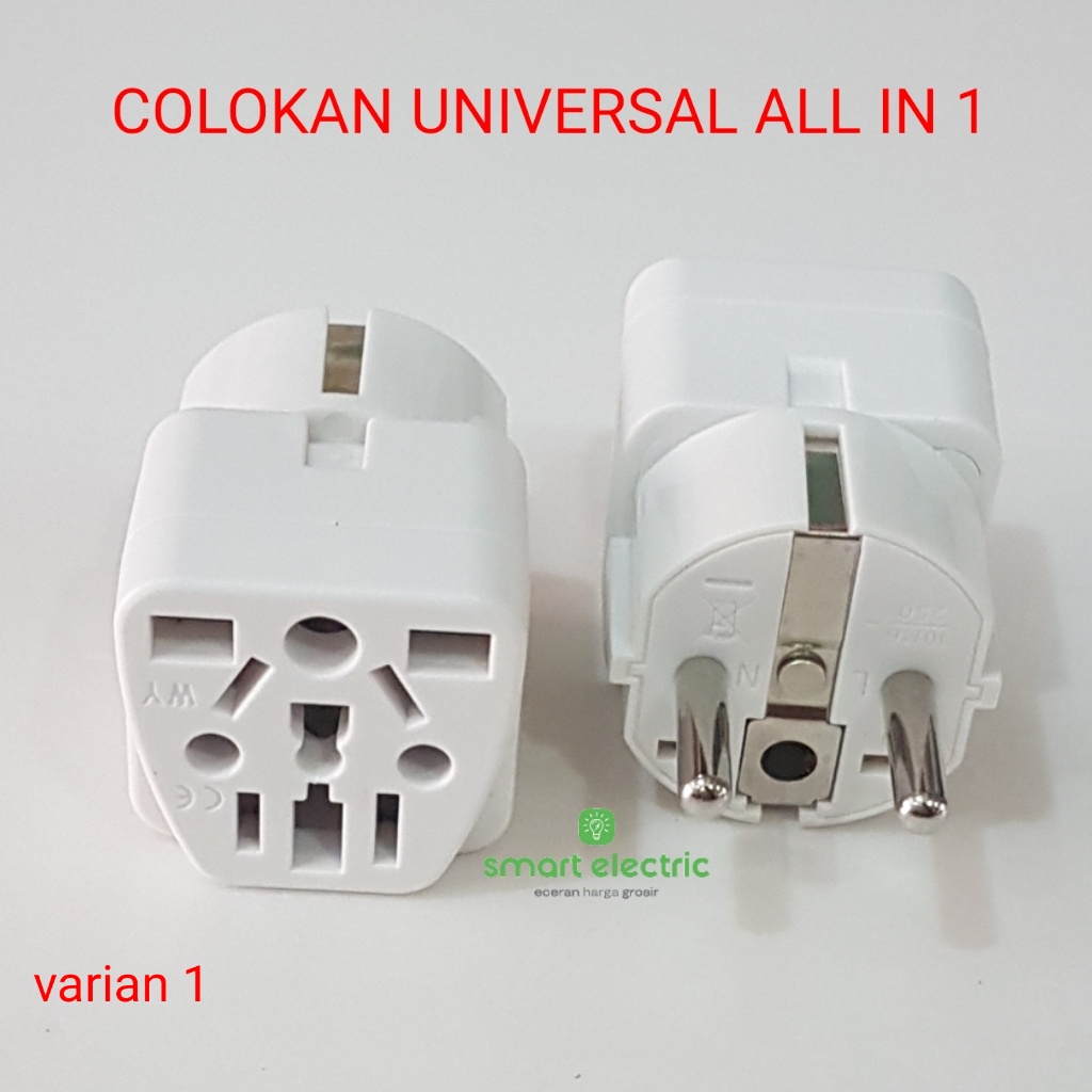 Jual Over Steker Colokan Listrik Travel Adaptor Stop Kontak Universal ...