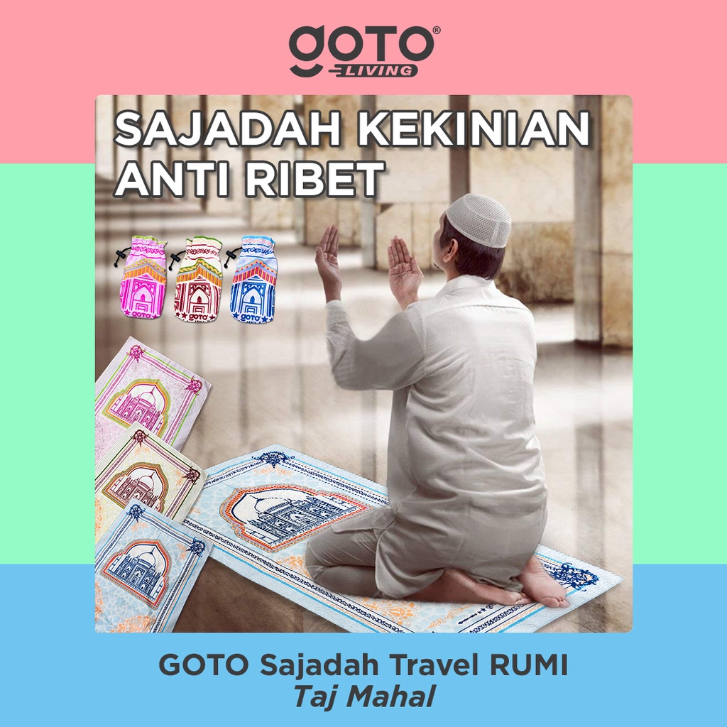 Jual Goto Rumi Sajadah Travel Lipat Sejadah Traveling Sajada Sholat ...