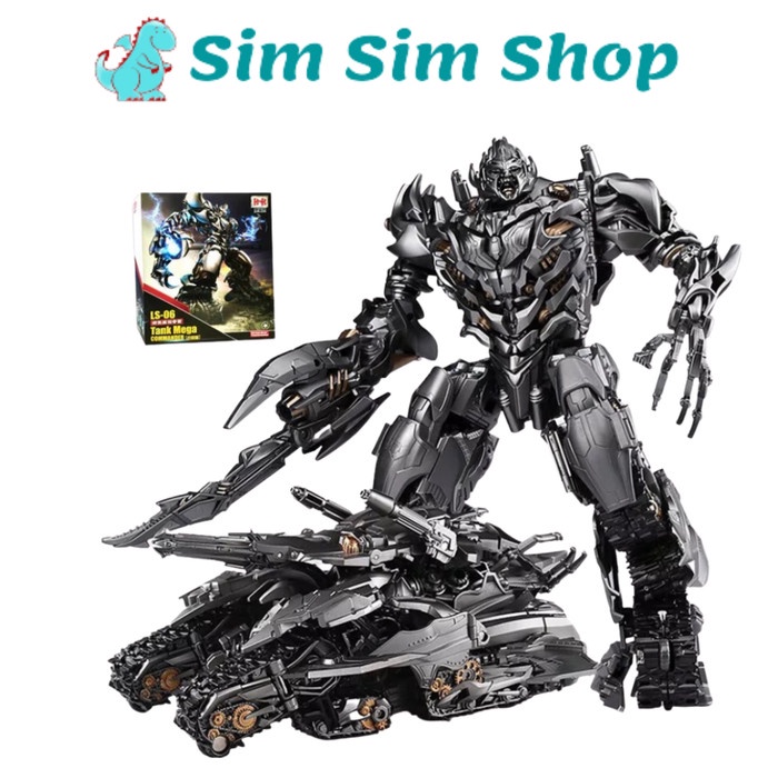 Jual Mainan Rob Transformers Deformation LS 06 Tank Mega Commander ...