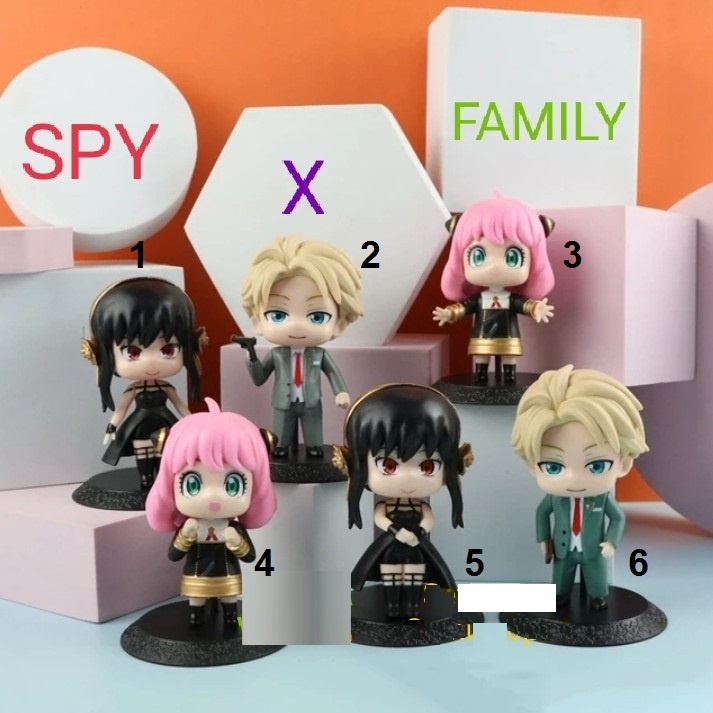 Jual Action Figure Spy X Family Figure Spy X Family Loid Yor Forger ...
