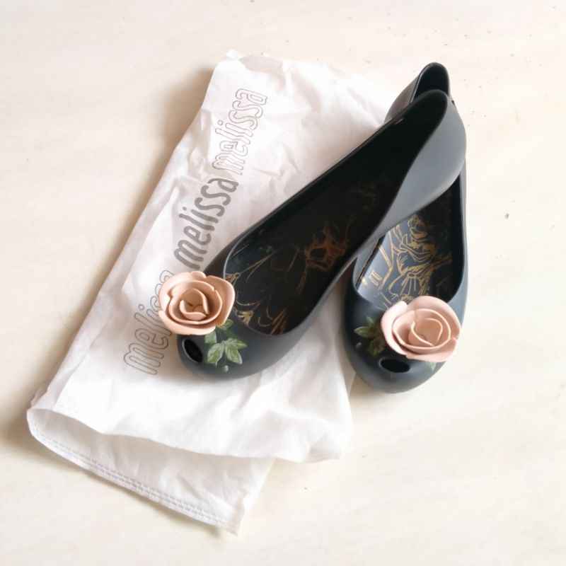 Jual Sepatu Melissa ORI Preloved Disney Beauty and the Beast ORI ...