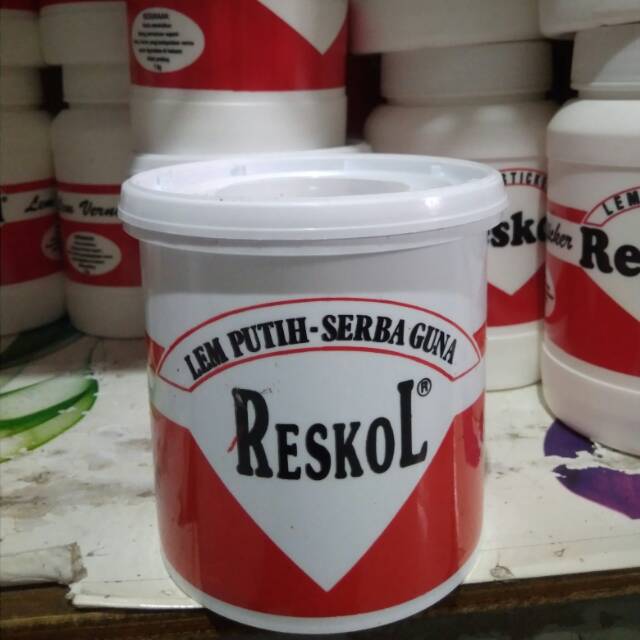 Jual Lem putih serbaguna Reskol 800gr | Shopee Indonesia