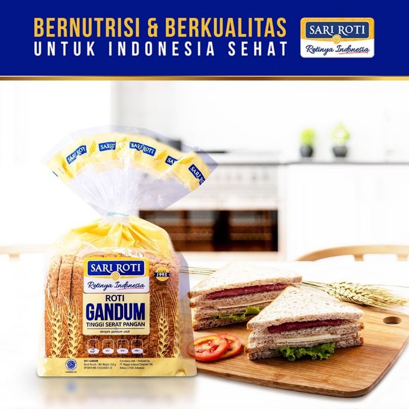 Jual SARI ROTI Tawar Gandum | Shopee Indonesia