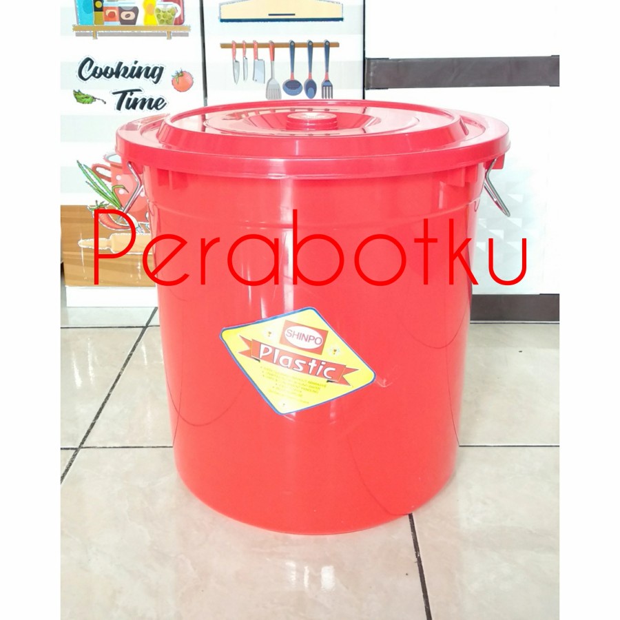 Jual Ember + Tutup 40 Liter Shinpo SIP 140T / Ember Merah Besar ...