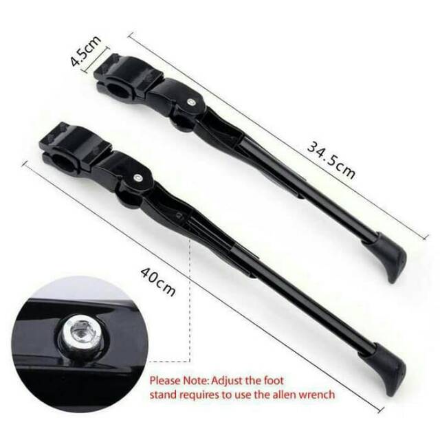 Jual Standar sepeda parkir mtb ready black | Shopee Indonesia