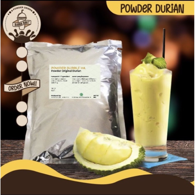 Jual Durian Powder Drink / Bubuk Minuman Premium 1Kg | Shopee Indonesia