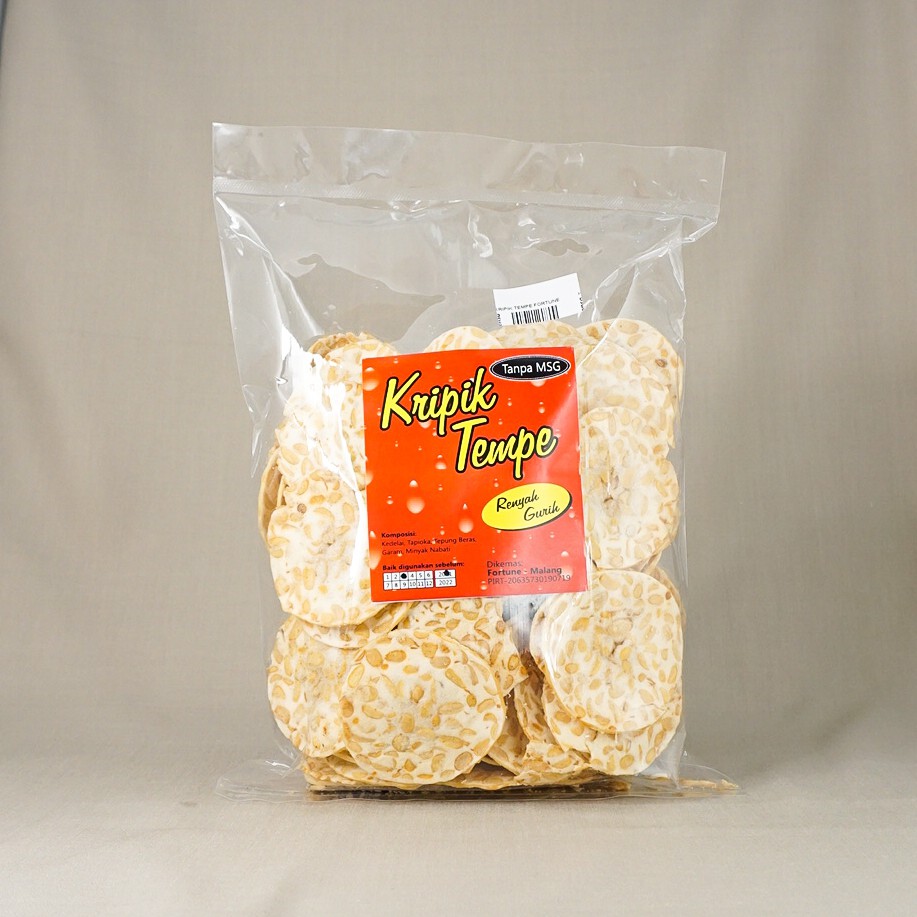 Jual Keripik Tempe Fortune (Tanpa MSG) | Shopee Indonesia