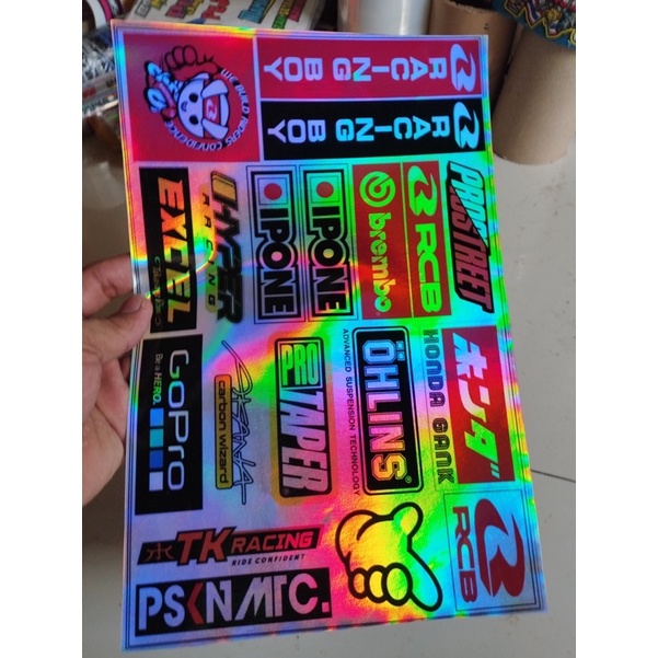 Jual Sticker Pack Sponsor Racing Rcb Ipone Prostreet Honda Gank Variasi ...