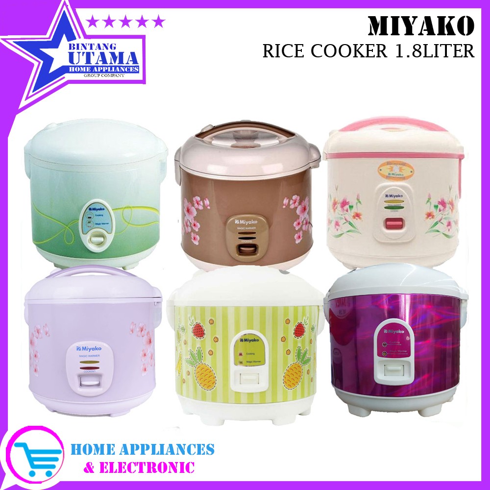 Jual (COD) MAGIC COM / RICE COOKER MIYAKO MCM528 / MCM 528 / MCM507 ...