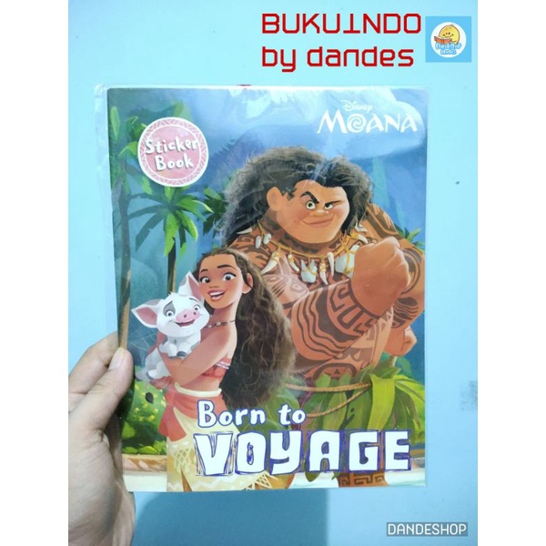 Jual MOANA Sticker Book _ Buku Cerita Stiker Anak Disney - True To Your ...