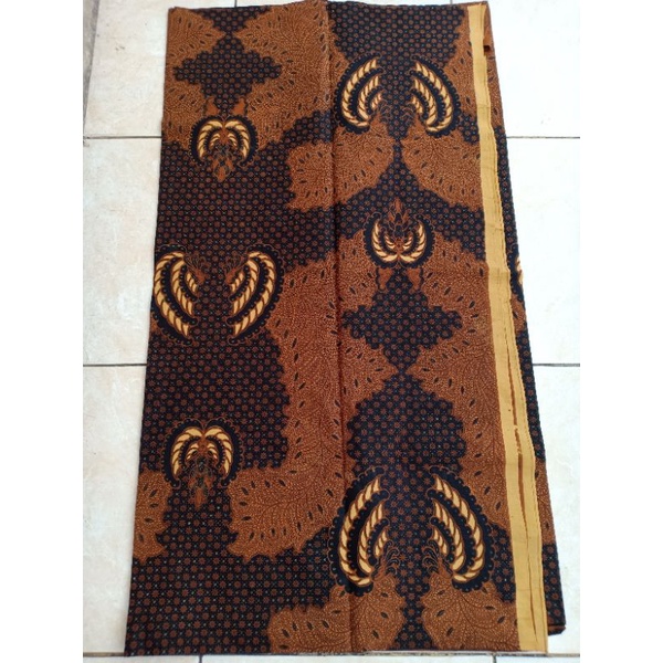 Jual KAIN JARIK BATIK SOGAN MOTIF TRUNTUM SAWAT | Shopee Indonesia