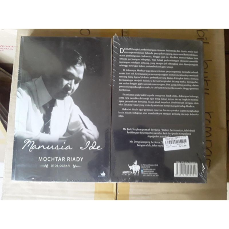 Jual buku kompas manusia ide otobiografi muchtar riady | Shopee Indonesia