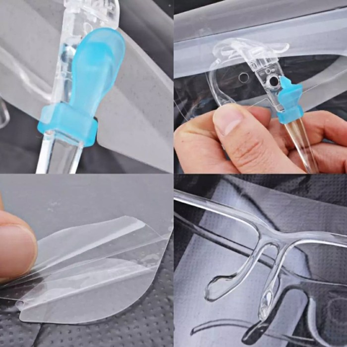 Jual PENGLIHATAN-BANTU-ALAT- FACE SHIELD MEDIS KACAMATA NAGITA RAFI ...